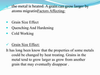 METAL PROCESSING TECHNIQUES in Biomaterials | PPTX | Geology | Science