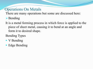 METAL PROCESSING TECHNIQUES in Biomaterials | PPTX | Geology | Science