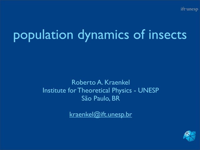 population dynamics of insects | PDF | Physics | Science