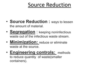 Biomdical waste SEM4 PAPER3 MITHIBAI COLLEGE | PPTX | Infectious ...