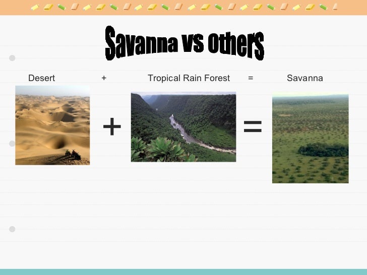 Biome Savannah Presentation