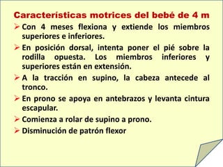Biomecanica del desarrollo 0 6m-asl | PPTX