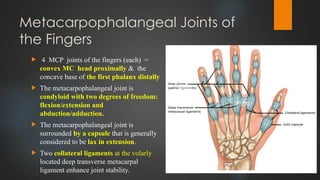 Biomechamnics of Wrist and Hand complex. | PPTX