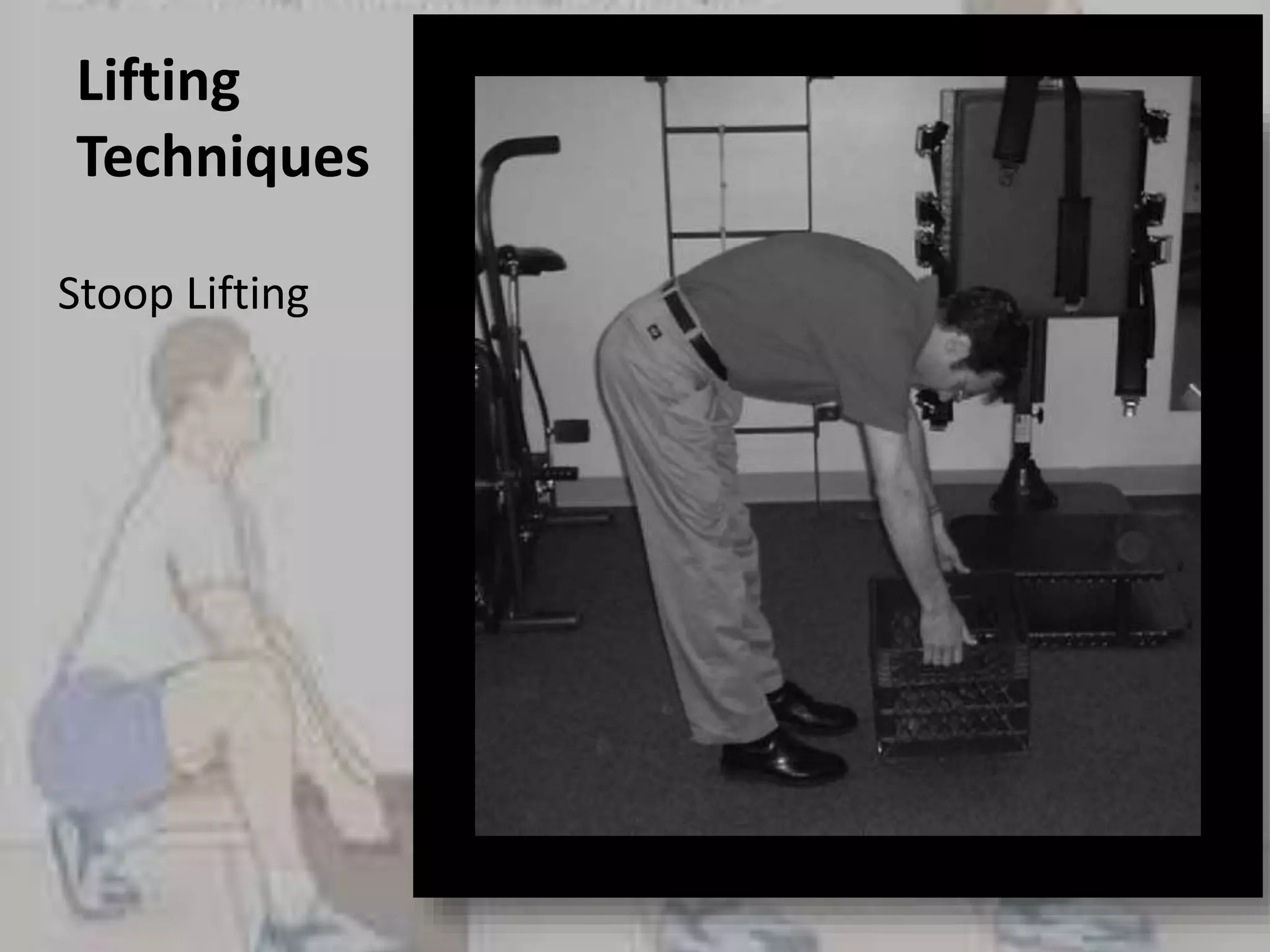 Biomechanical analysis of lifting | PPTX