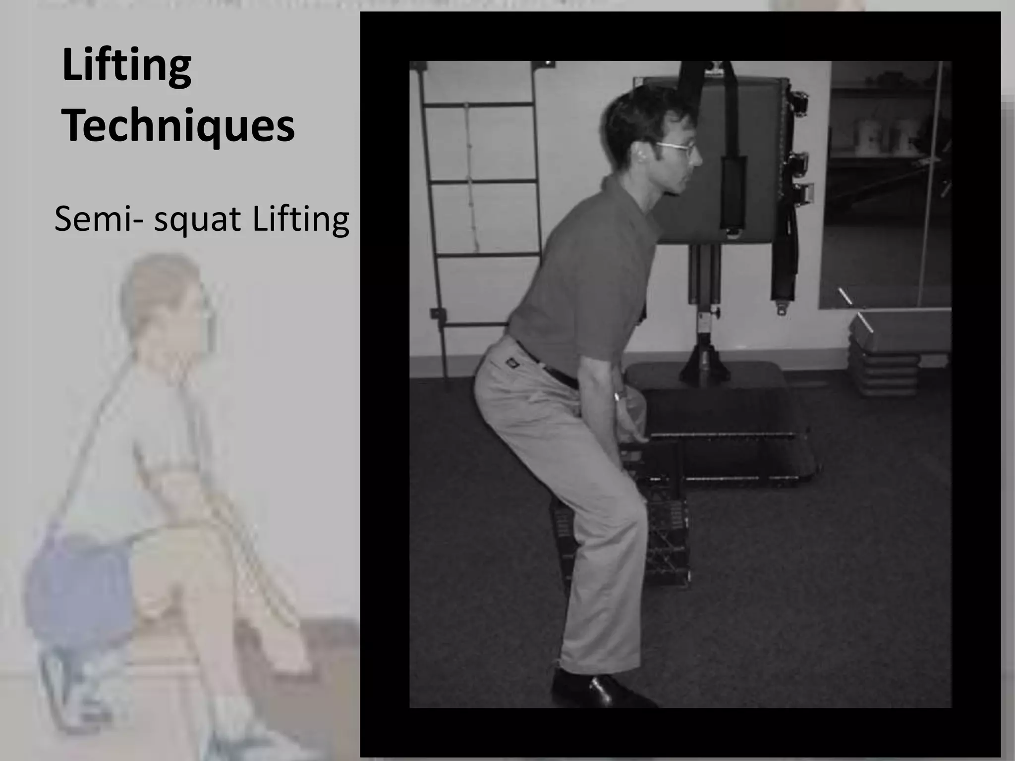 Biomechanical analysis of lifting | PPTX