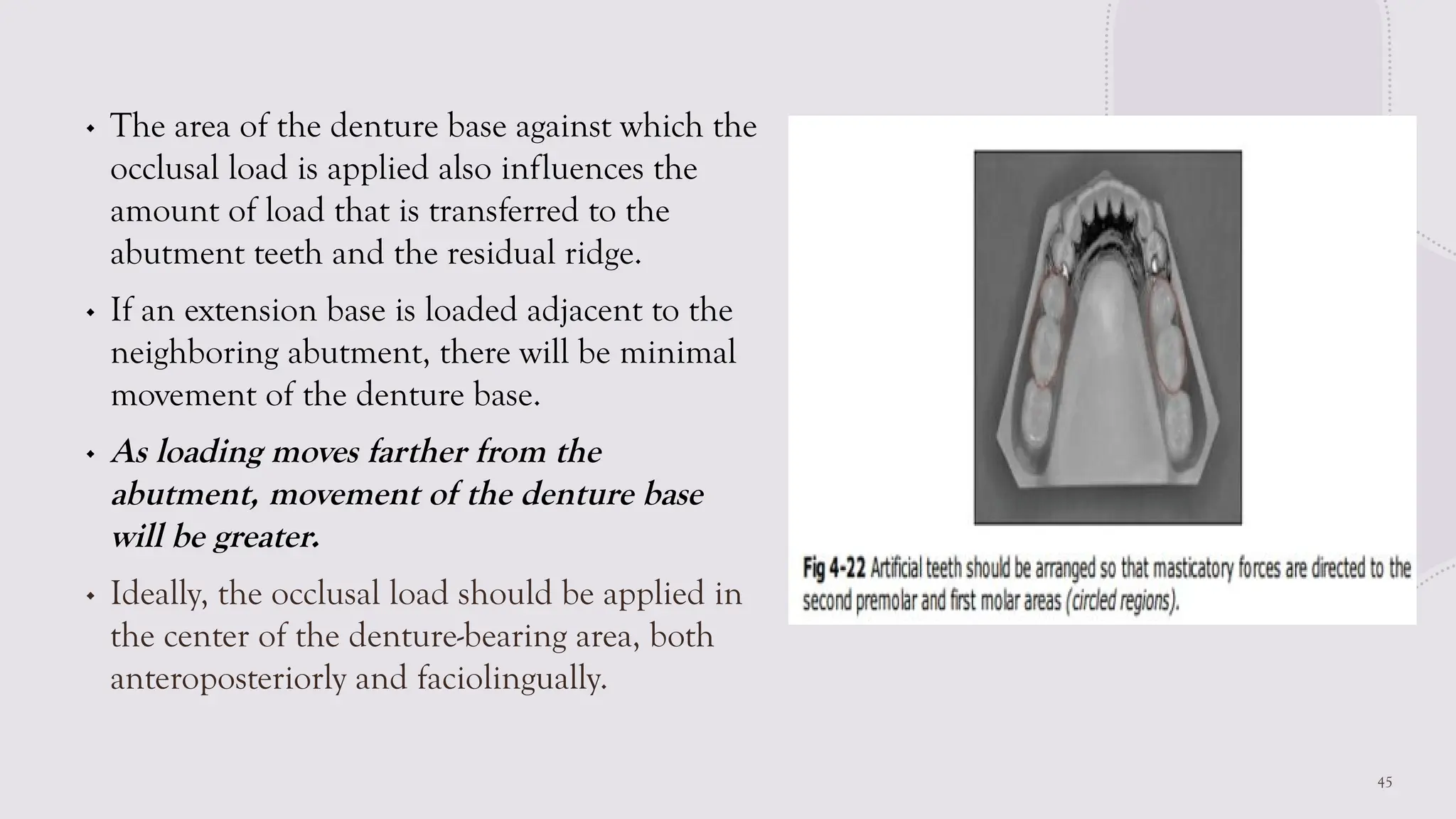 BIOMECHANICAL PRINCIPALS IN RPD IN PROSTHODONTICCS | PPTX