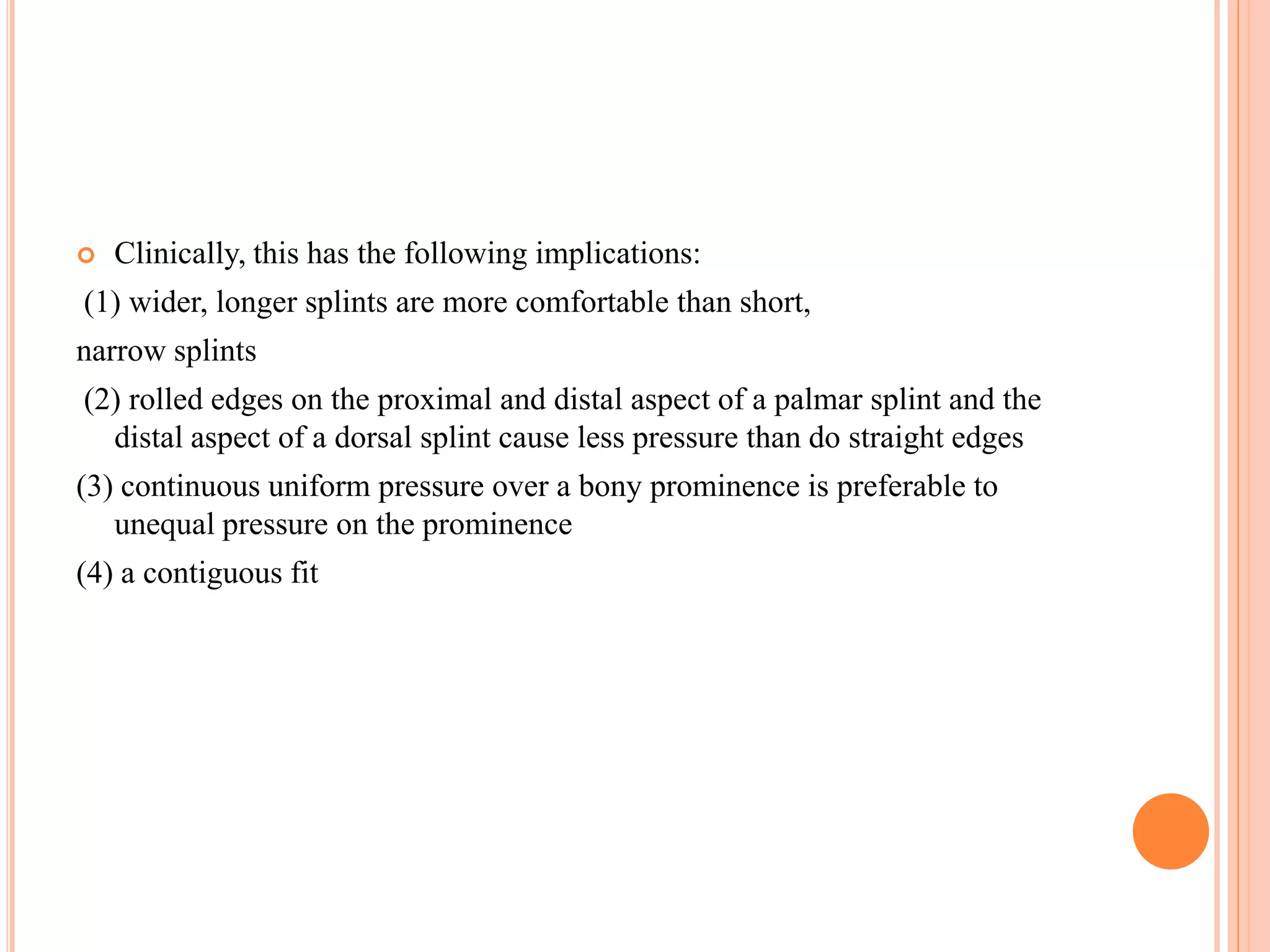 Biomechanical principle of hand splining | PDF