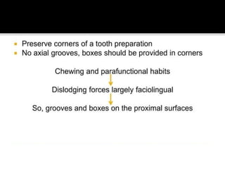 Comprehensive Biomechanical Principles of Tooth Preparation for Fixed ...