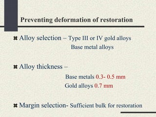 Biomechanical Principles of Tooth Preparation in FPD.ppt