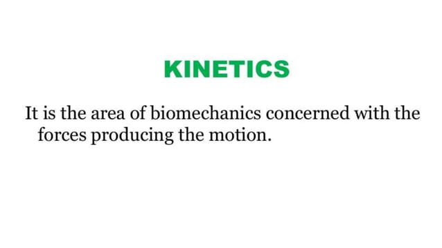 Biomechanical Applications to Joint Structure and Function | PPTX