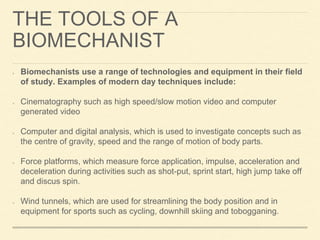 Biomechanics | PPTX