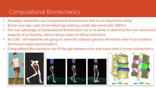 Introduction to Biomechanics | PPTX