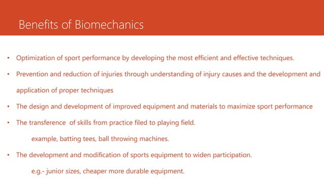 Introduction to Biomechanics | PPTX
