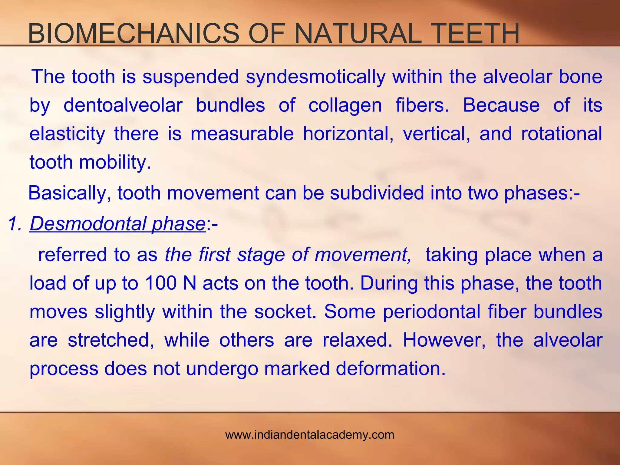 Biomechanics/ dental implant courses | PPT