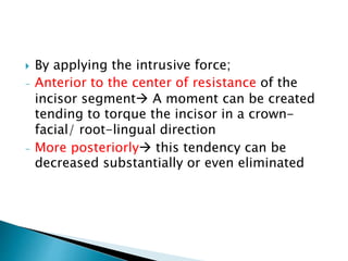 Orthodontic Biomechanics | PPTX