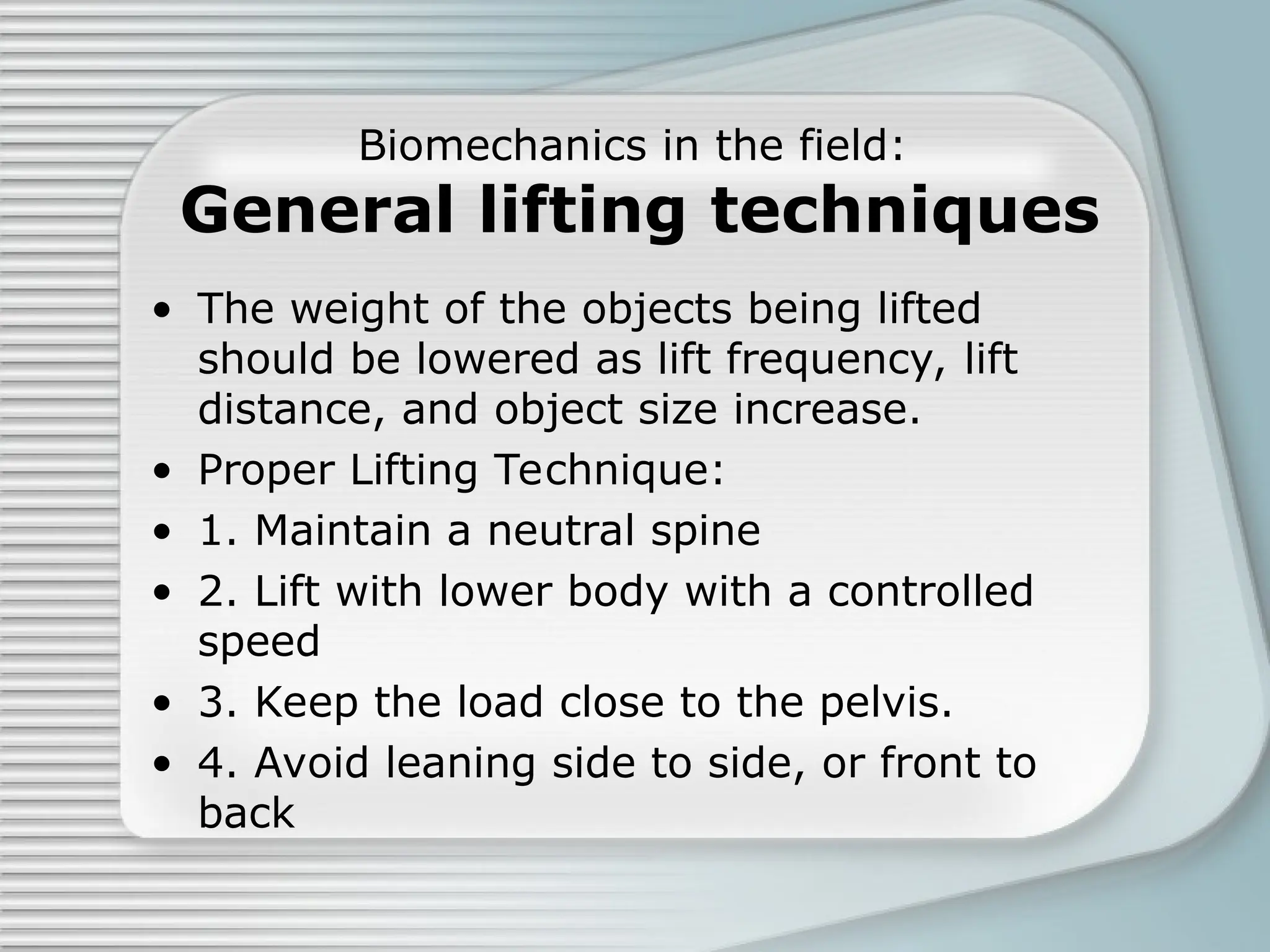 biomechanics.ppt physiotherapy biomechanics | PPT