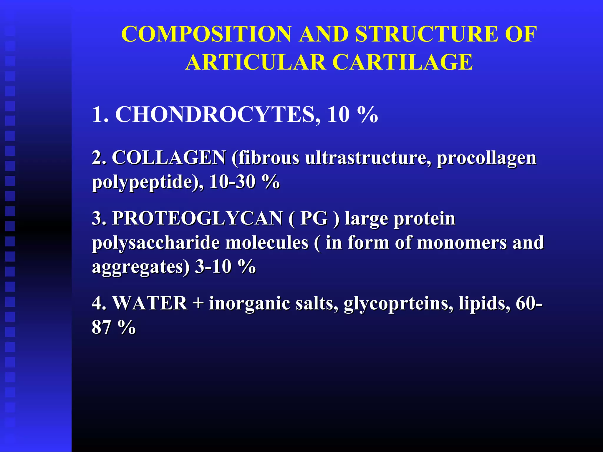 Biomechanics of-the-articular-cartilage 2 | PPT