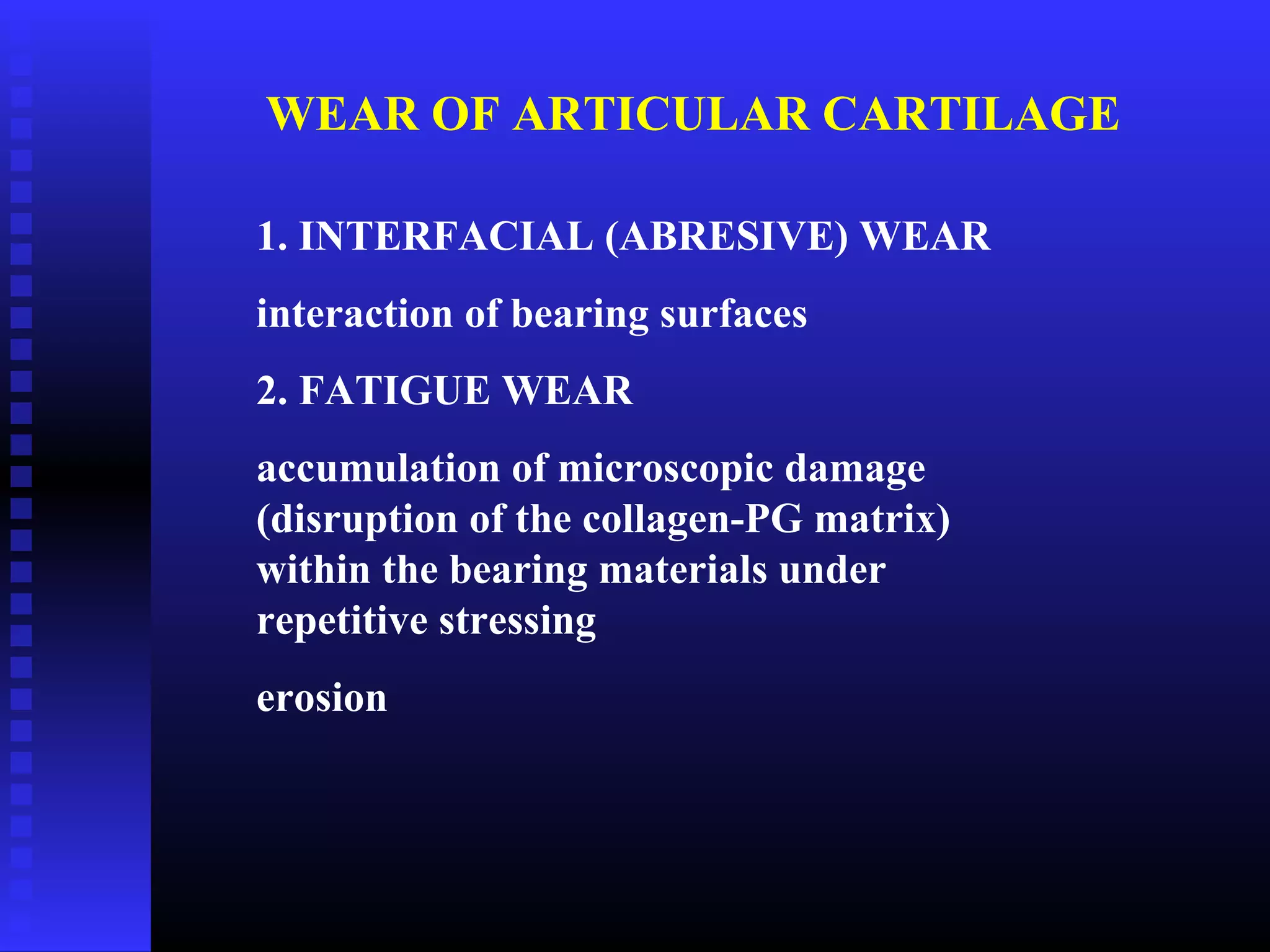 Biomechanics of-the-articular-cartilage 2 | PPT