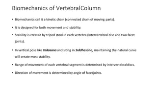 Biomechanics of-yoga | PPTX