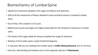 Biomechanics of-yoga | PPTX