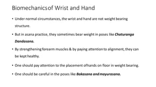 Biomechanics of-yoga | PPTX