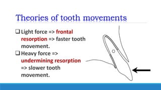 Biomechanics and mechanics of tooth movement | PPTX