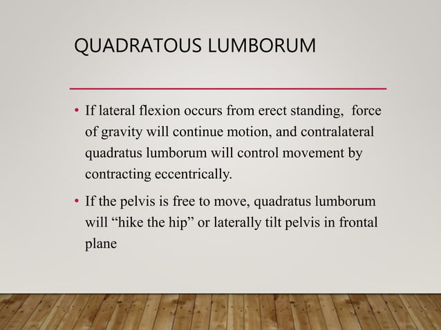 Biomechanics and pathomechanics of lumbosacral joint | PPTX