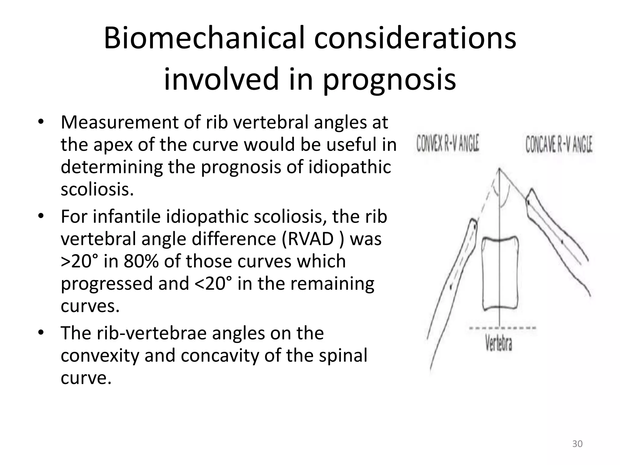 Biomechanics and pathomechanics of scoliosis | PPTX