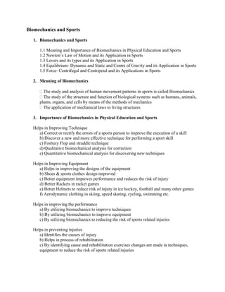 Biomechanics and Sports (lecture notes).docx