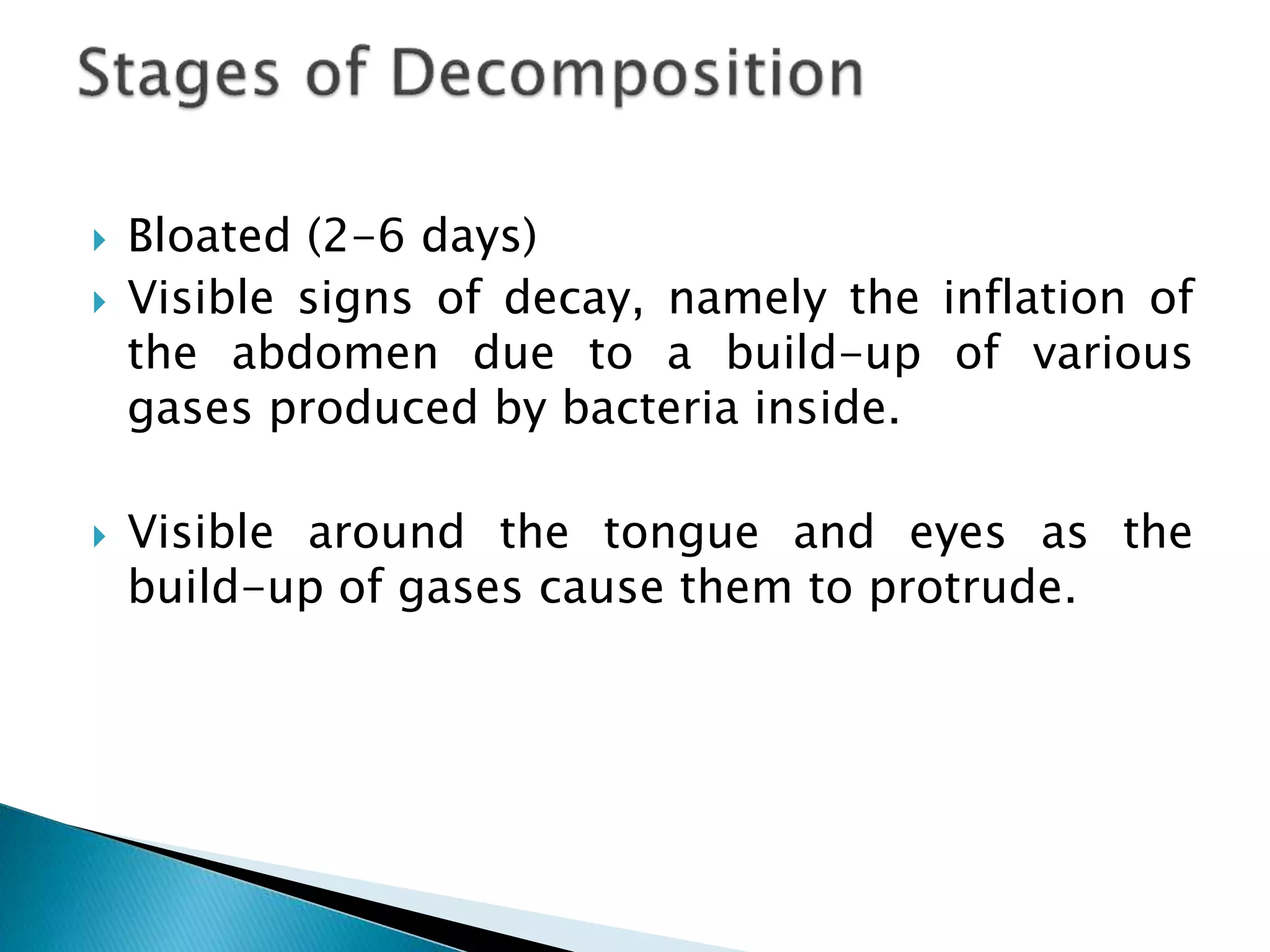 Biomechanics+forensic+decomposition | PPTX