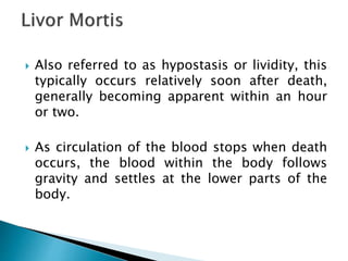 Biomechanics+forensic+decomposition | PPTX