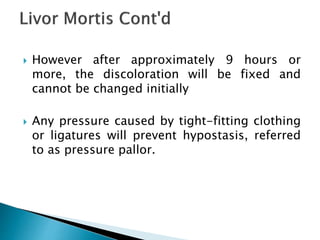 Biomechanics+forensic+decomposition | PPTX