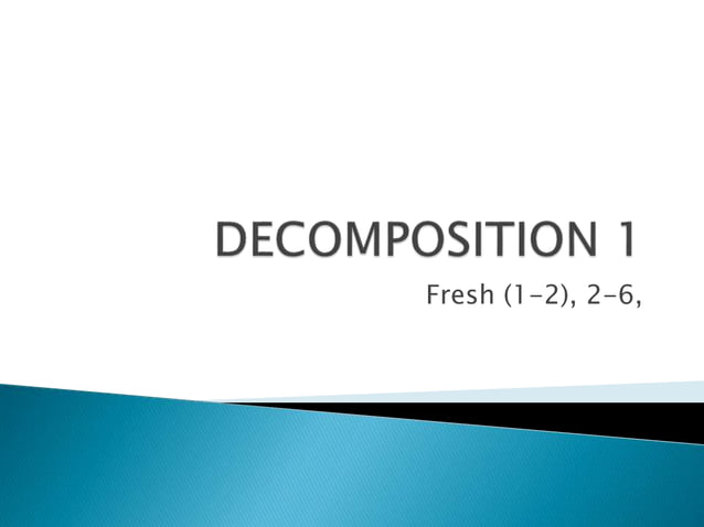 Biomechanics+forensic+decomposition | PPTX