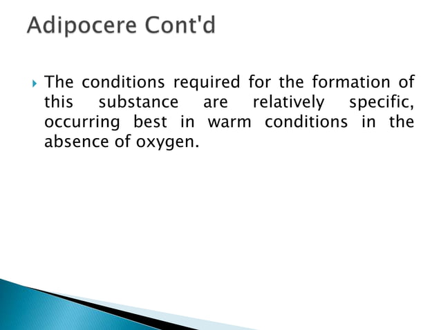 Biomechanics+forensic+decomposition | PPTX
