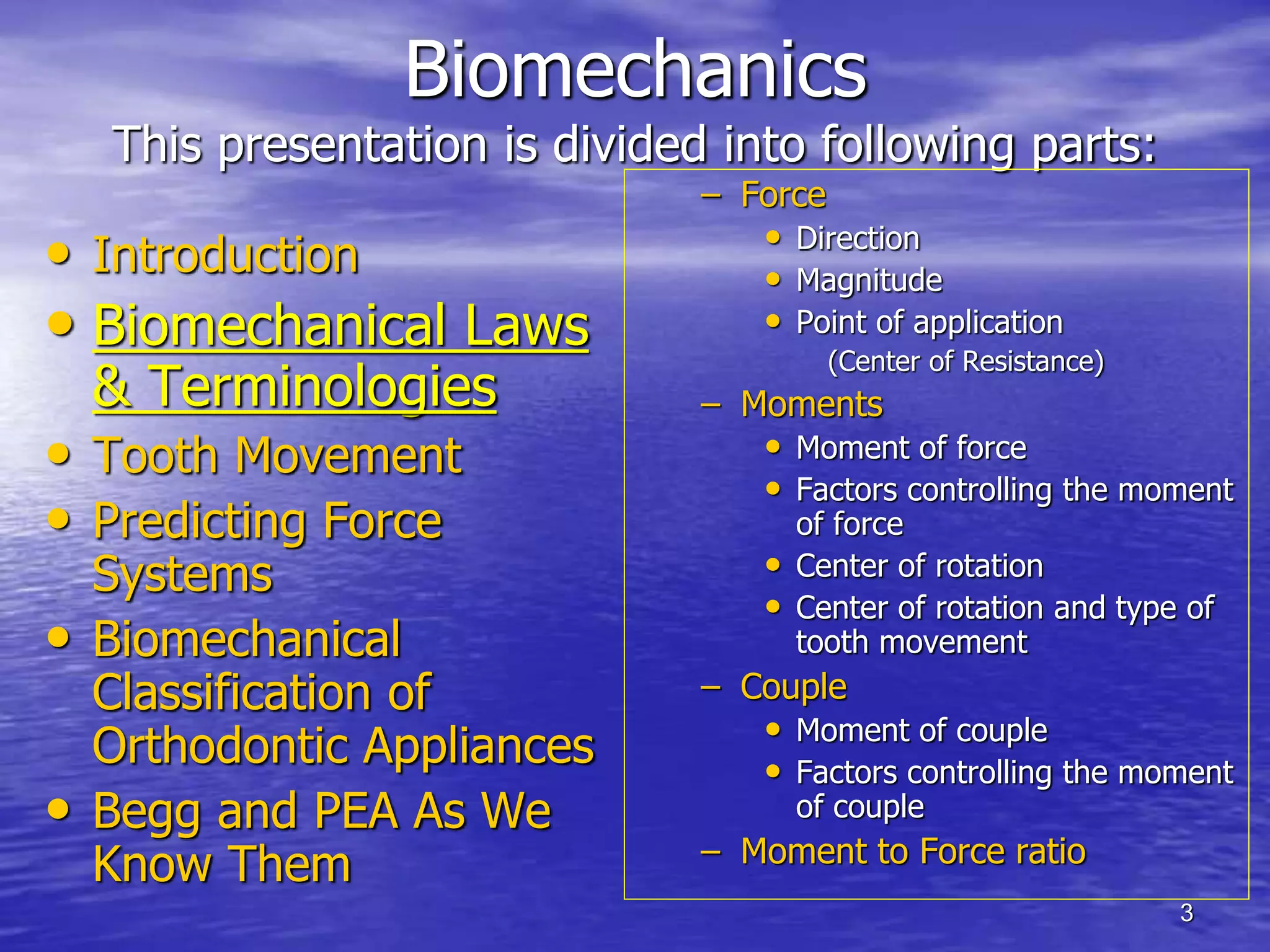 BIOMECHANICS IN CLINICAL ORTHO - c.b patil.ppt