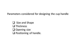 Biomechanics in cup handle design | PDF