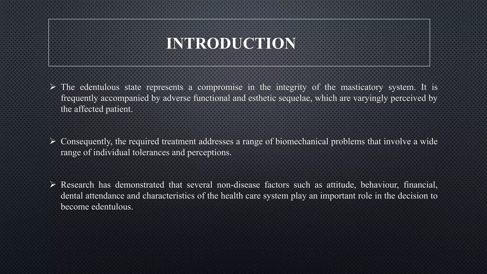 Biomechanics in edentulous state | PPTX