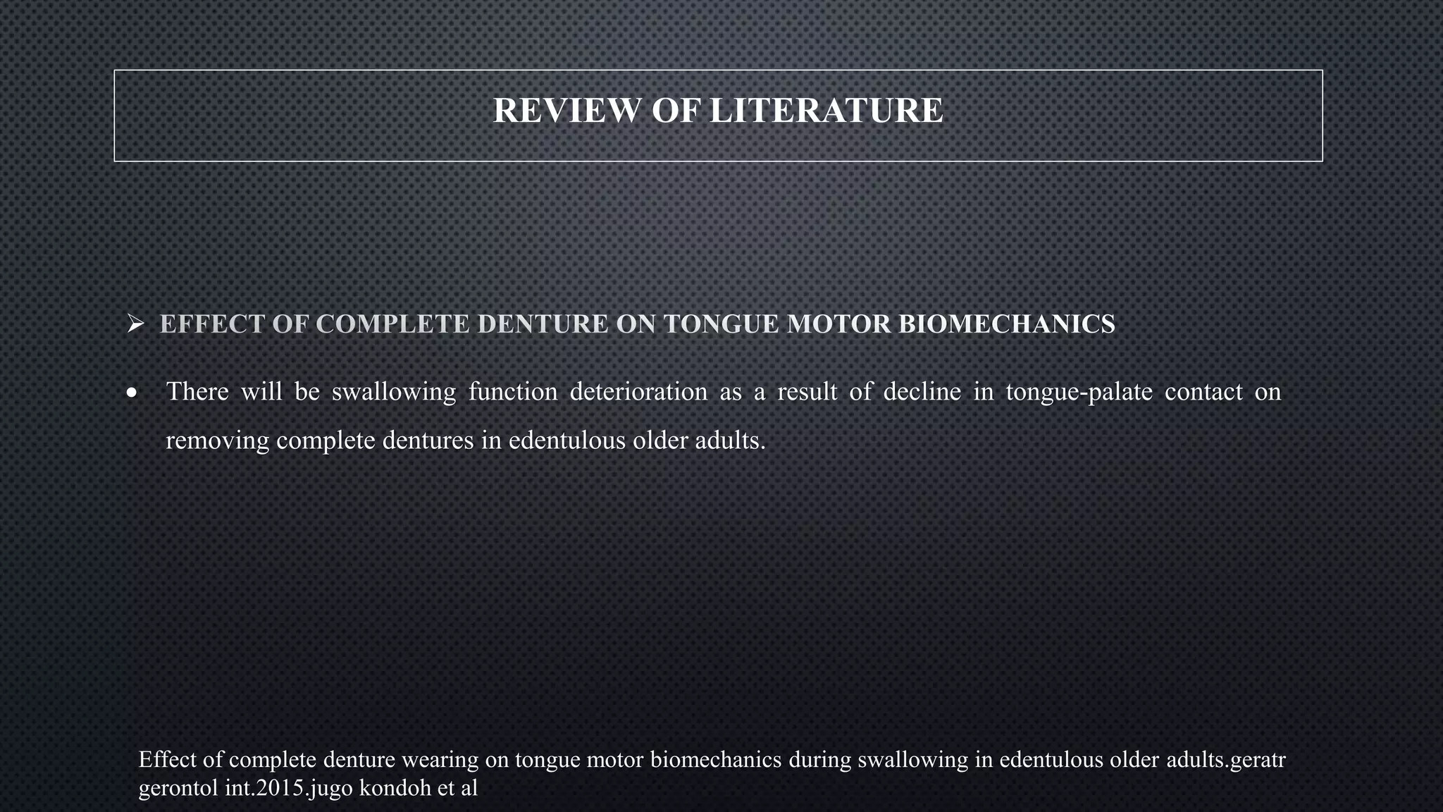 Biomechanics in edentulous state | PPTX