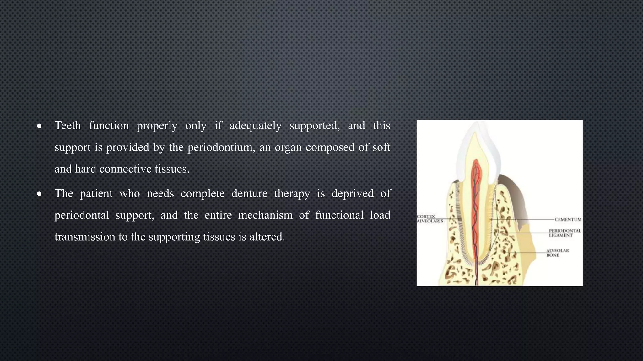 Biomechanics in edentulous state | PPTX
