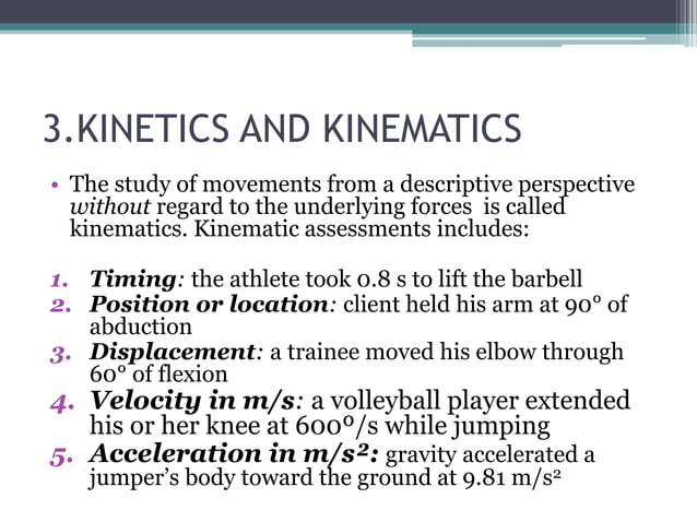 BIOMECHANICS IN SPORTS-PT.pptx | Fitness and Exercise | Healthy Living