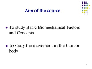 Biomechanics introduction | PPT
