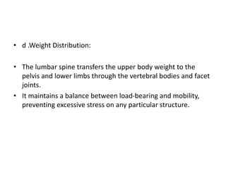 BIOMECHANICS LUMBER SPINE.pptx