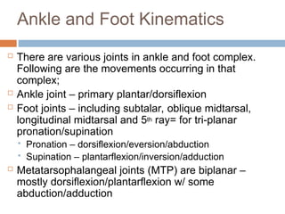 Biomechanics of ADL-I | PDF