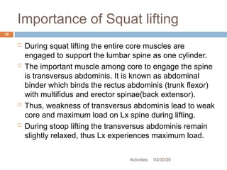 Biomechanics of ADL-I | PDF