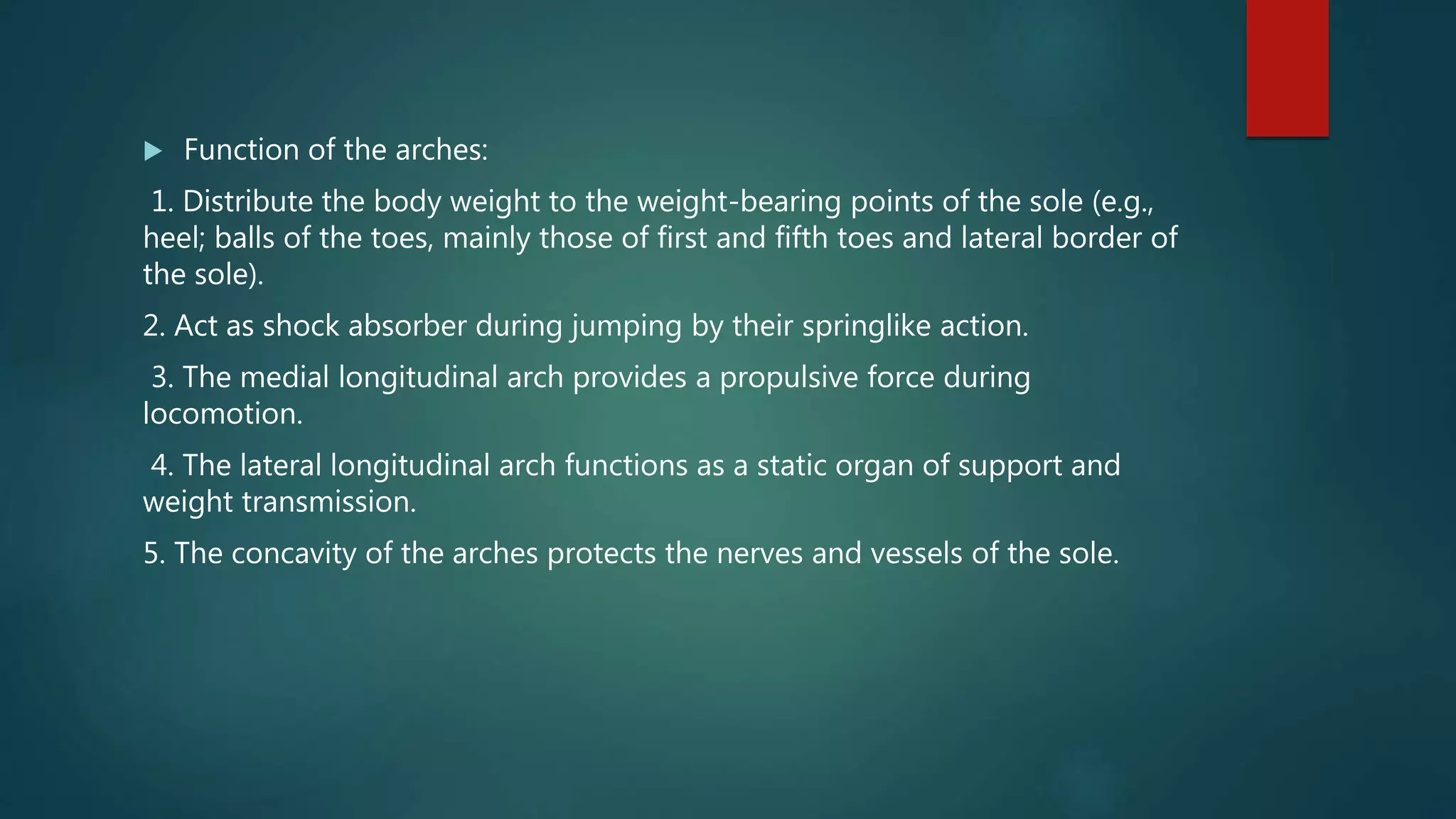 Biomechanics of ankle and foot | PPTX