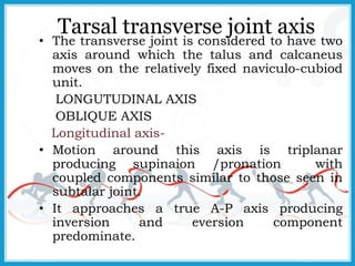 Biomechanics of ankle_joint | PPTX