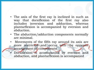 Biomechanics of ankle_joint | PPTX