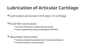Biomechanics of Articular Cartilage.pptx