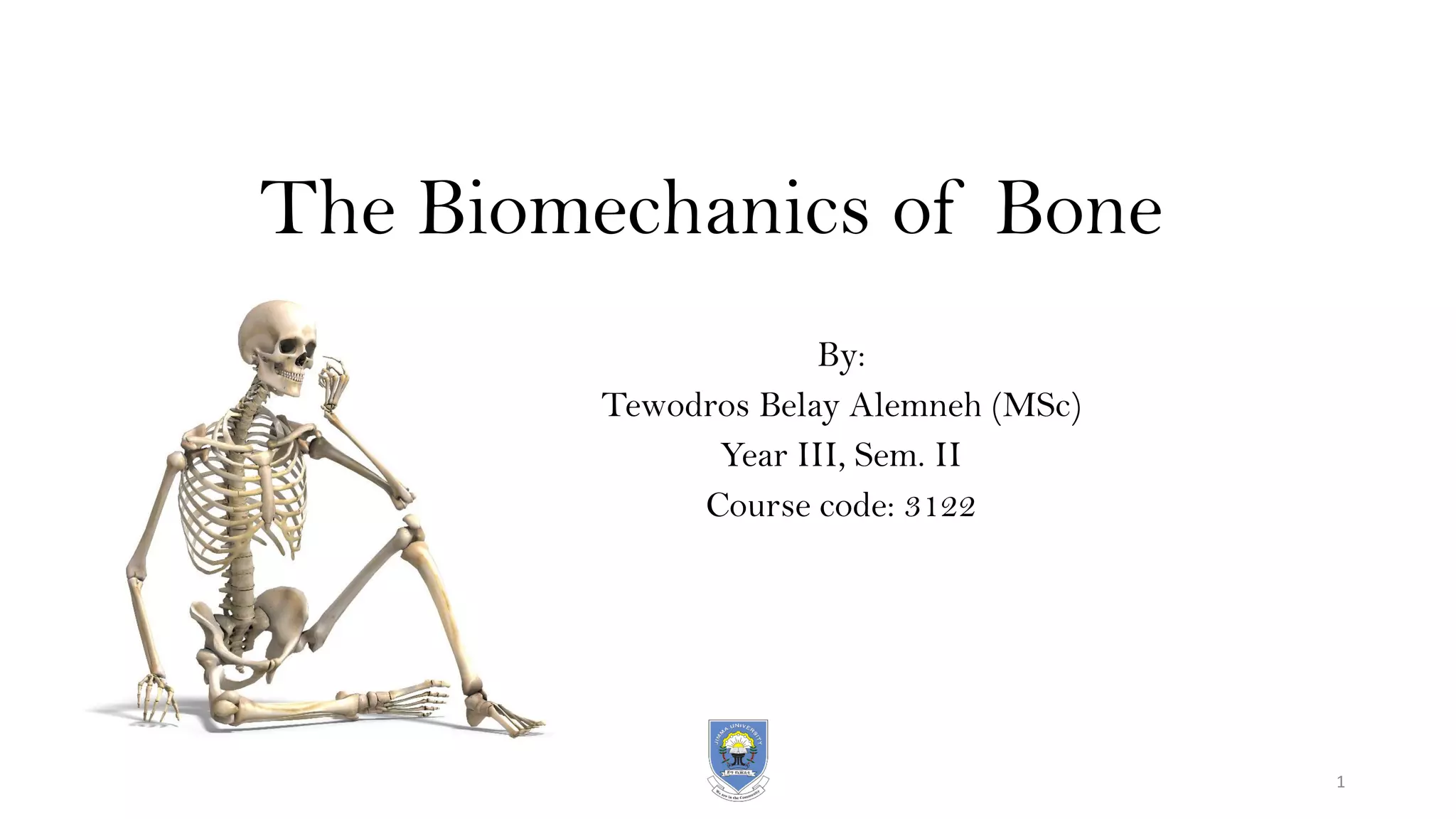 Biomechanics of bones PDF | PDF