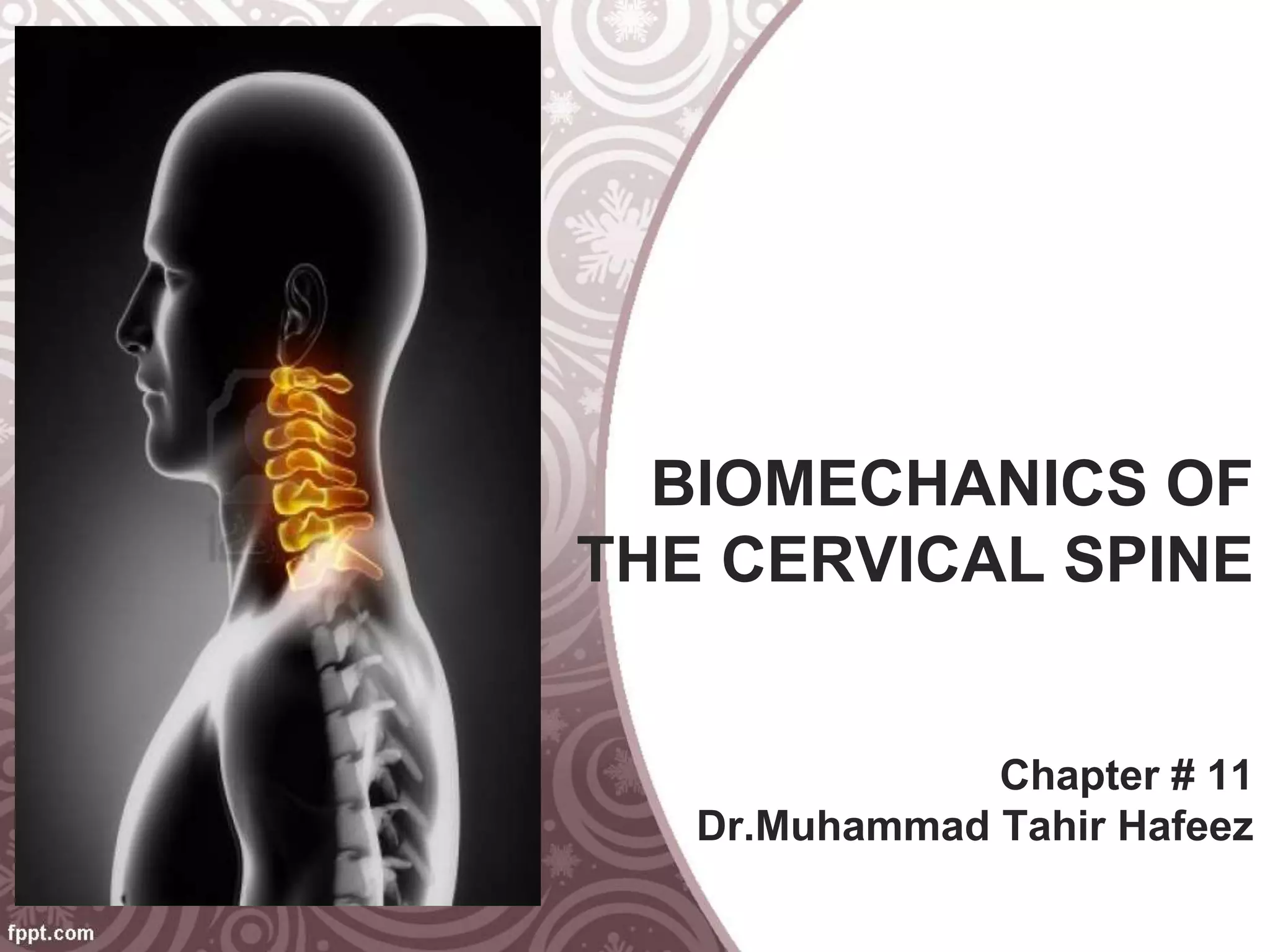 biomechanics of cervical.ppt